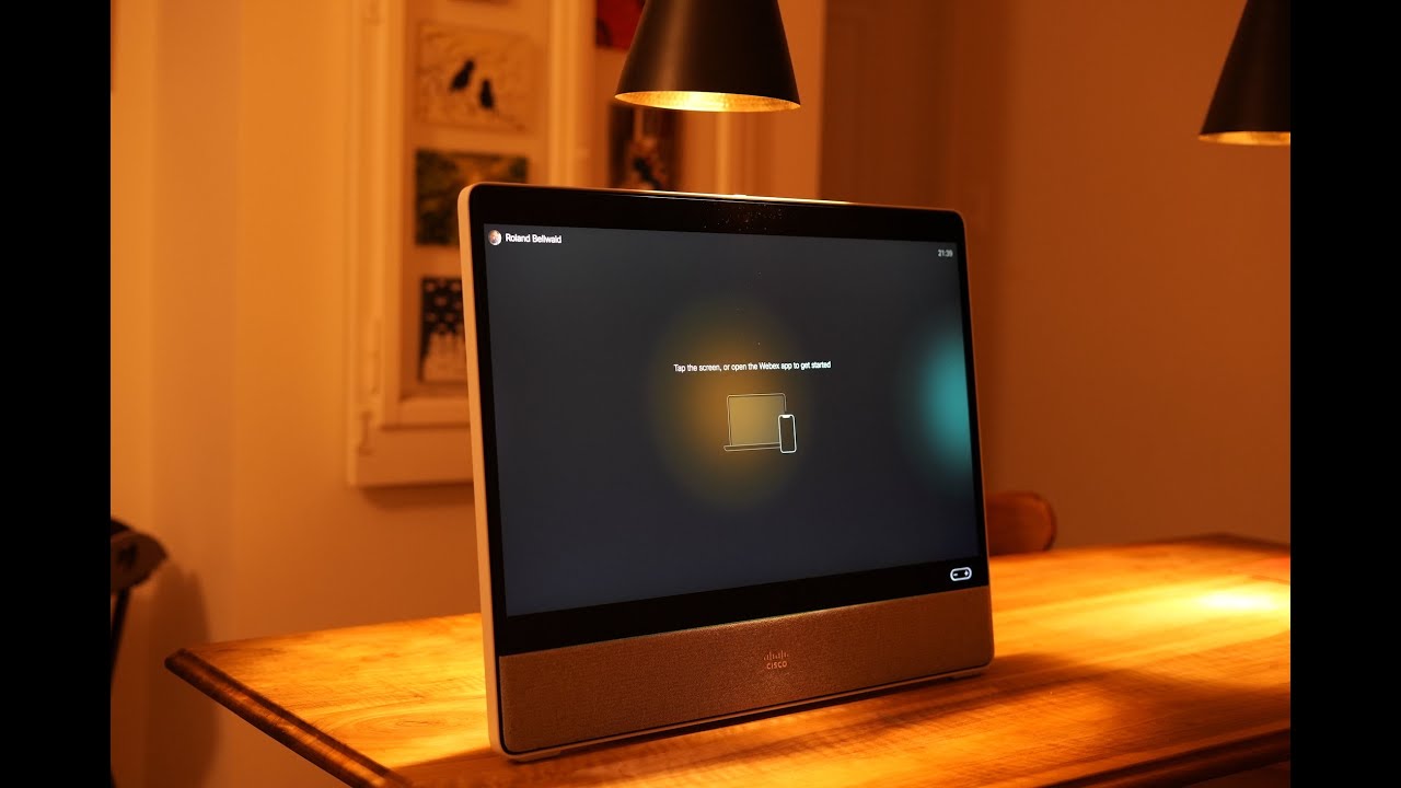 Webex DeskPro Features and Functionalities - YouTube