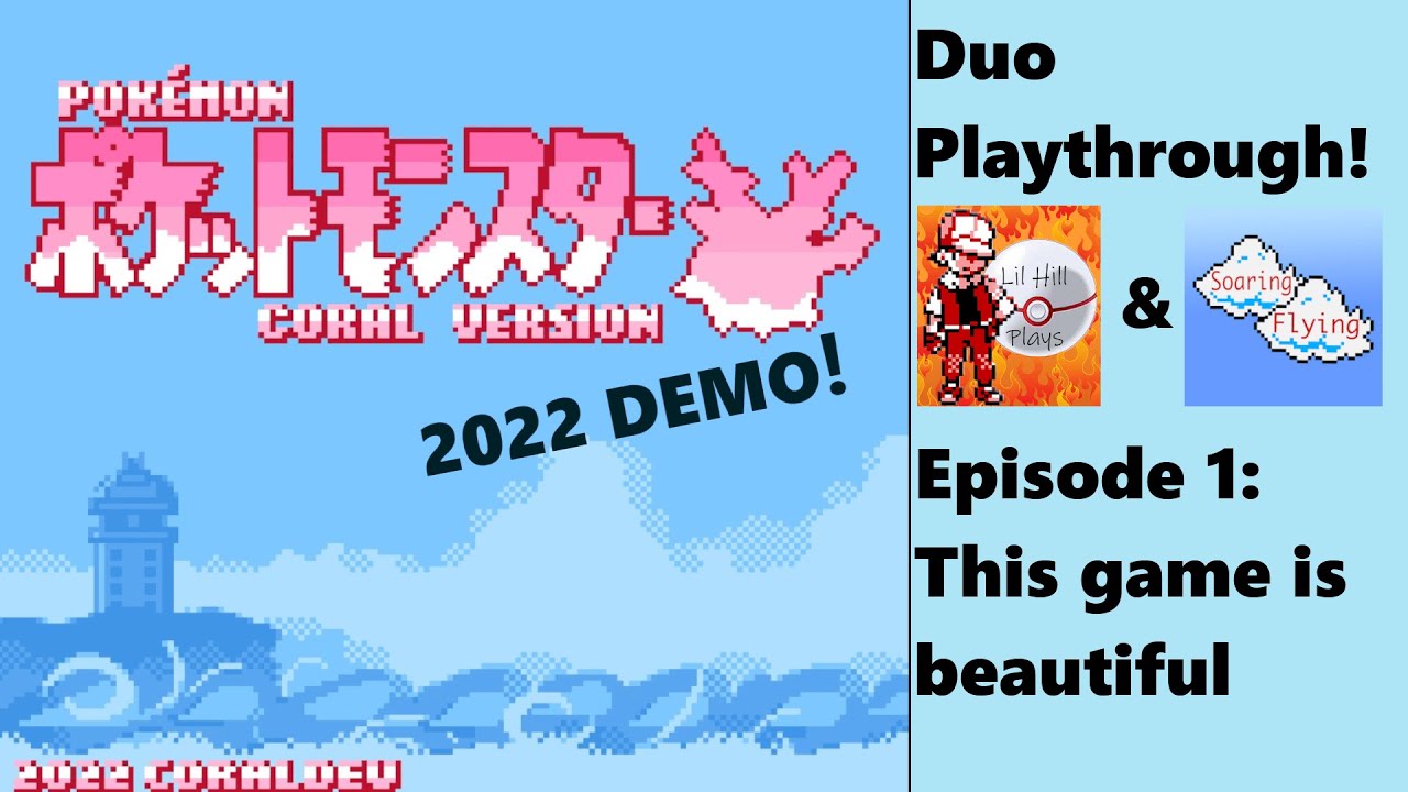 BRAND NEW POKEMON CORAL DEMO LETS PLAY! | Pokemon Coral Demo ...