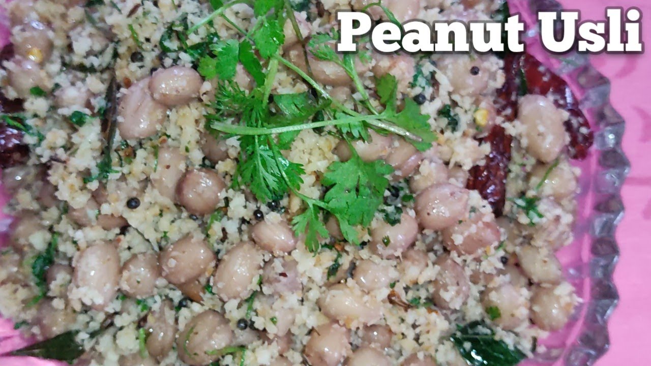 Peanut Usli recipe || Rich Protein Recipe || || Usli Recipes || Snack ...