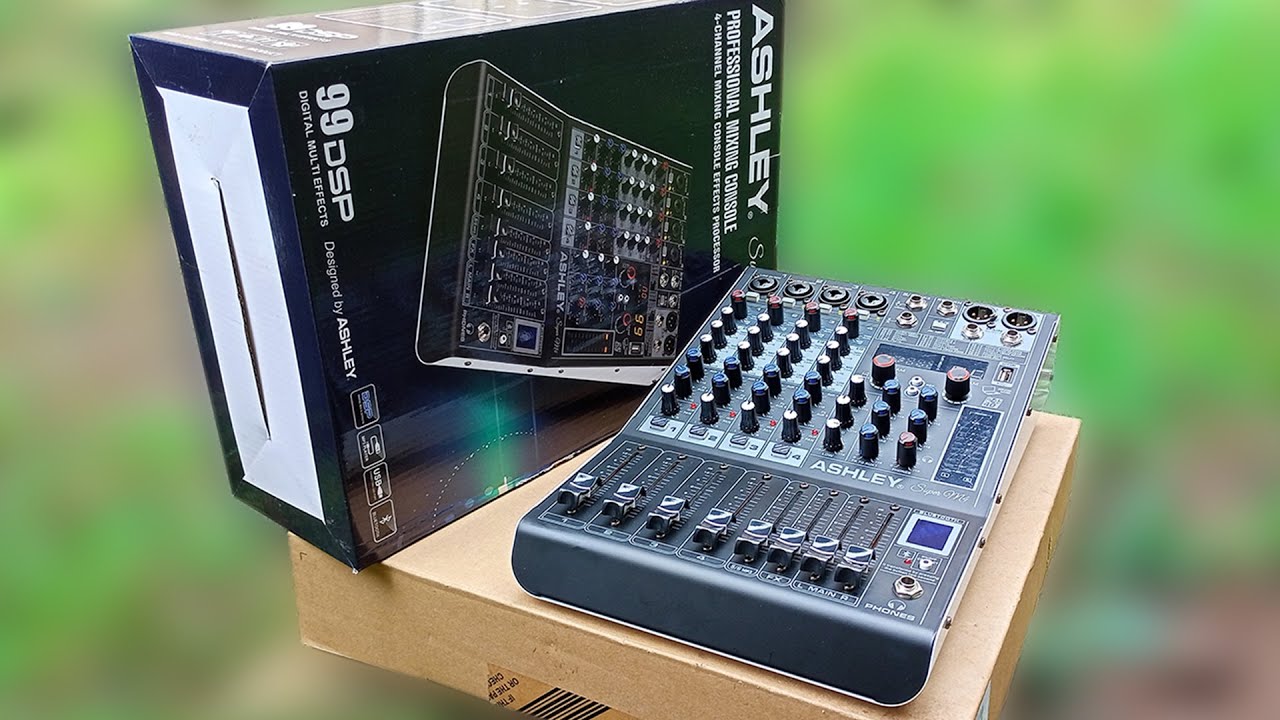 REVIEW MIXER ASHLEY SUPER M4 - YouTube