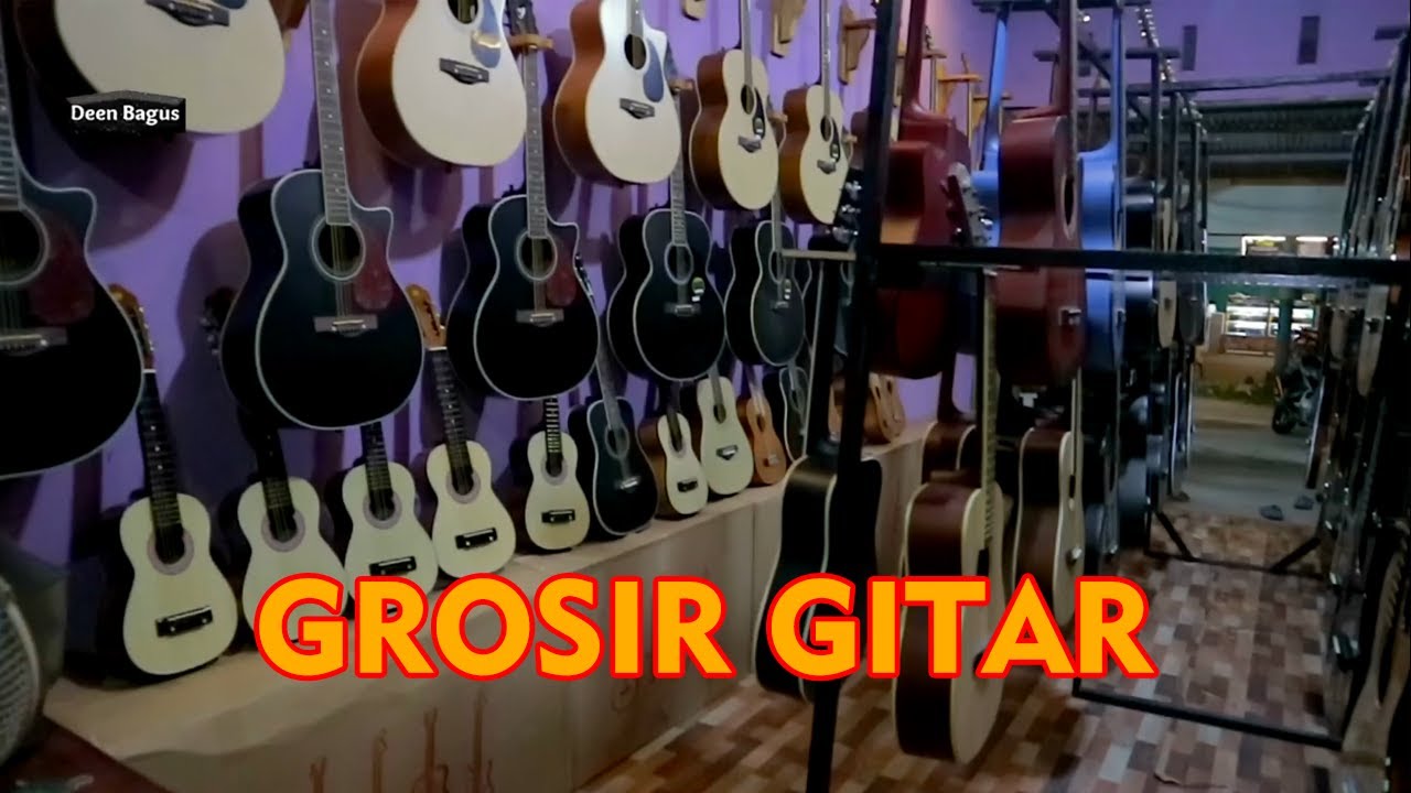 Datangi Toko MUSIK di PEKANBARU! Grosir Gitar #GOVLOG 016 - YouTube