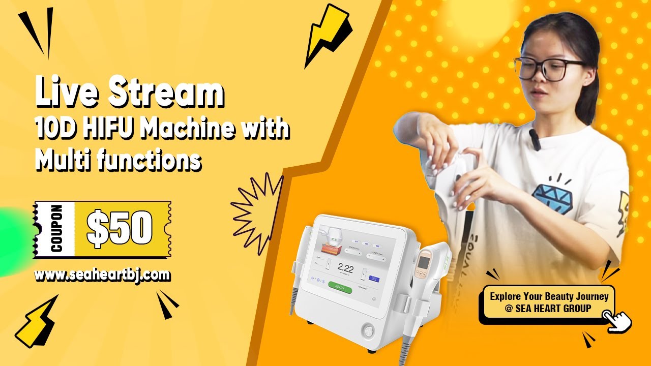 Live Stream | 10D HIFU Machine with Multi functions - YouTube