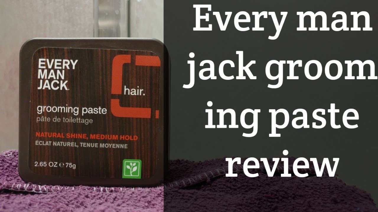 Every man jack grooming paste review - YouTube
