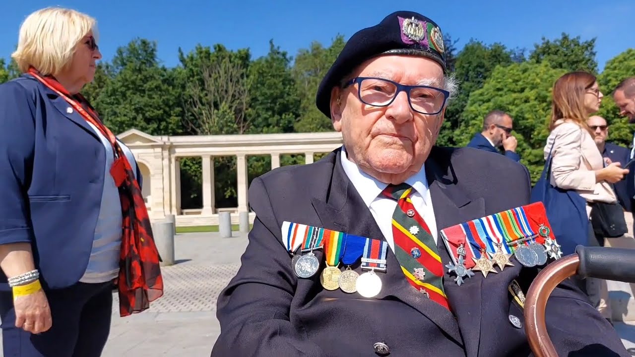 D-Day 80, HILL 112, WW2 Normandy, Veteran Ken Hay, June 2024 - YouTube