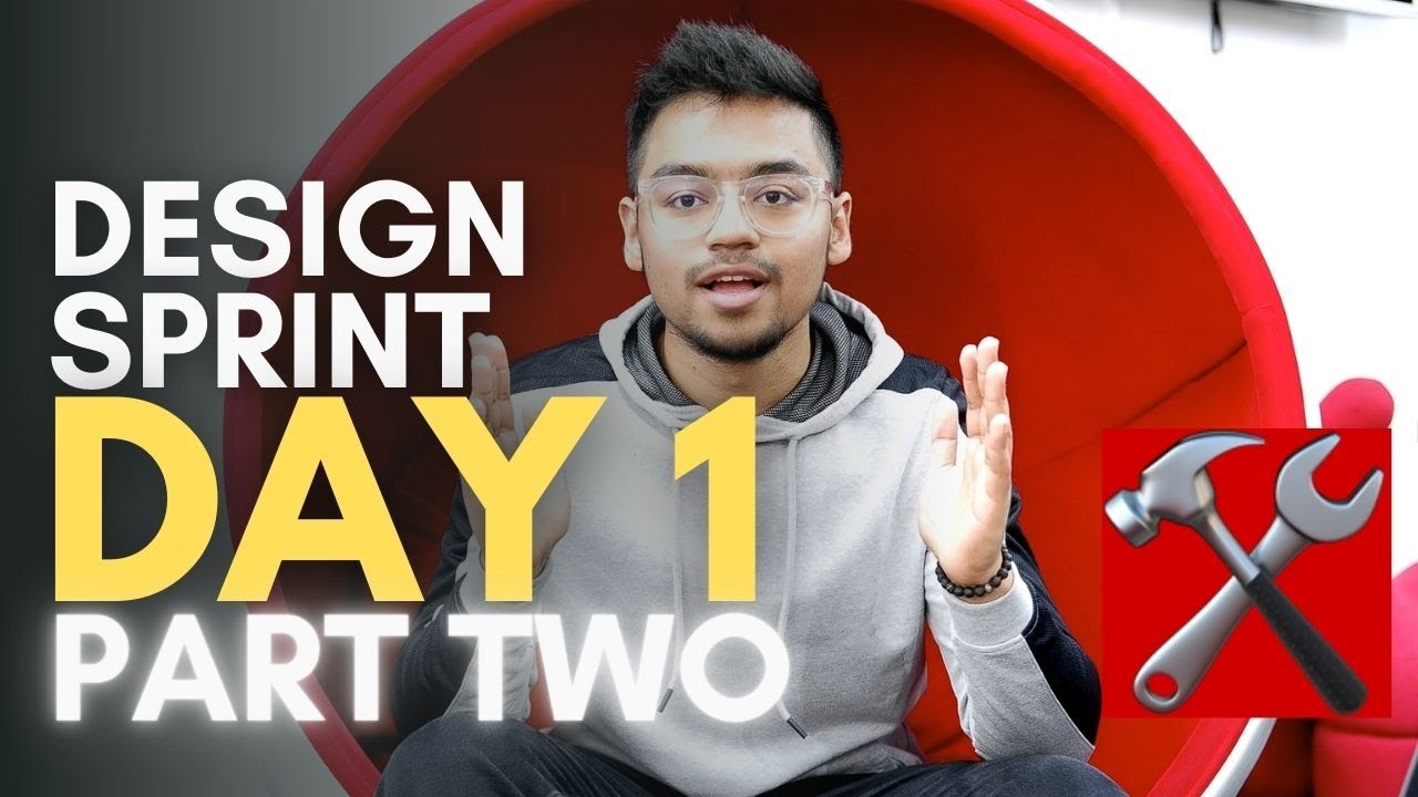 DESIGN SPRINT Day 1 (Pt 2) | Crazy 8s, Voting, Differences with Jake ...