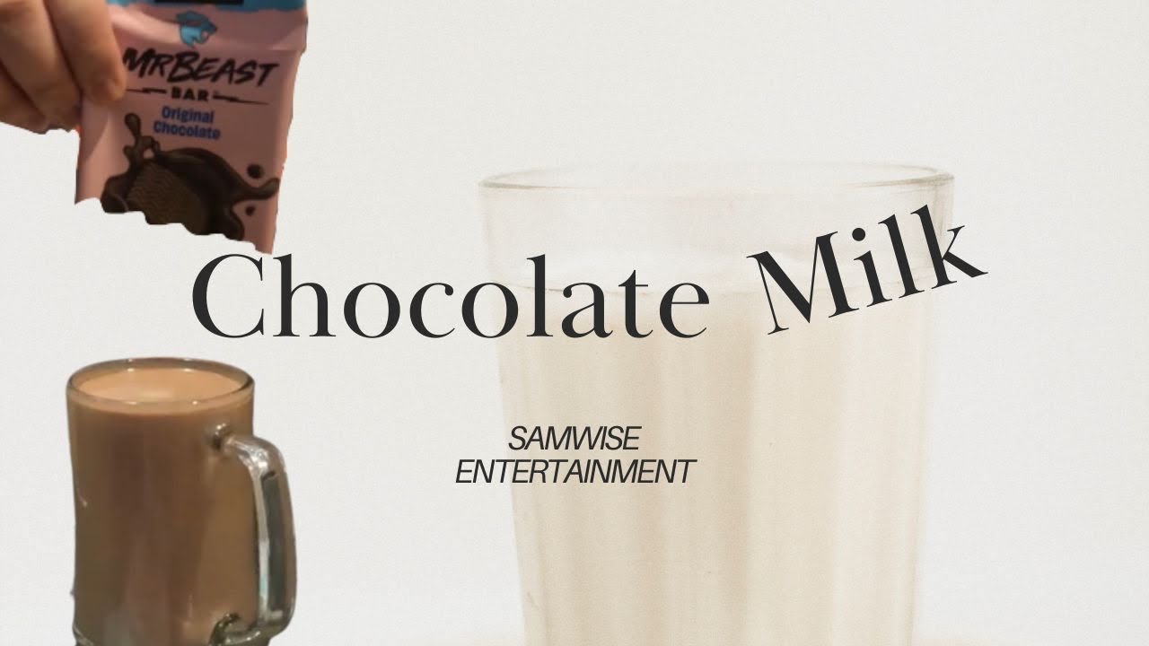 Mr Beast Chocolate Milk - YouTube