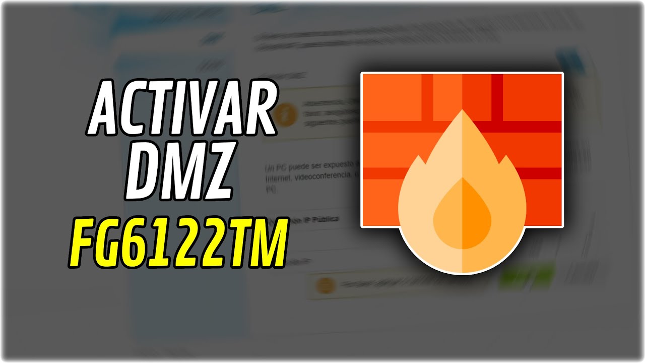 Activar DMZ en módem TELMEX Sercomm [FG6122TM] | TUTORIAL COMPLETO ...