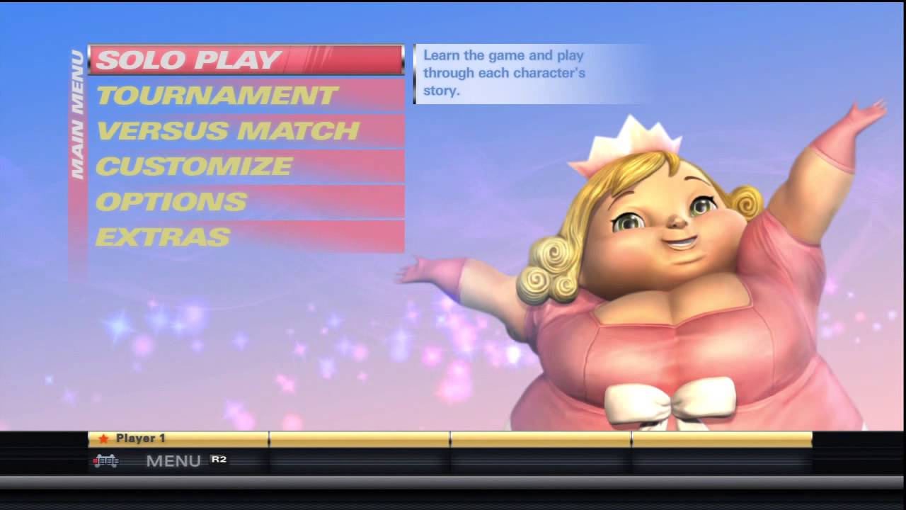 Playstation All Stars Battle Royale: Fat Princess Menu Music - YouTube