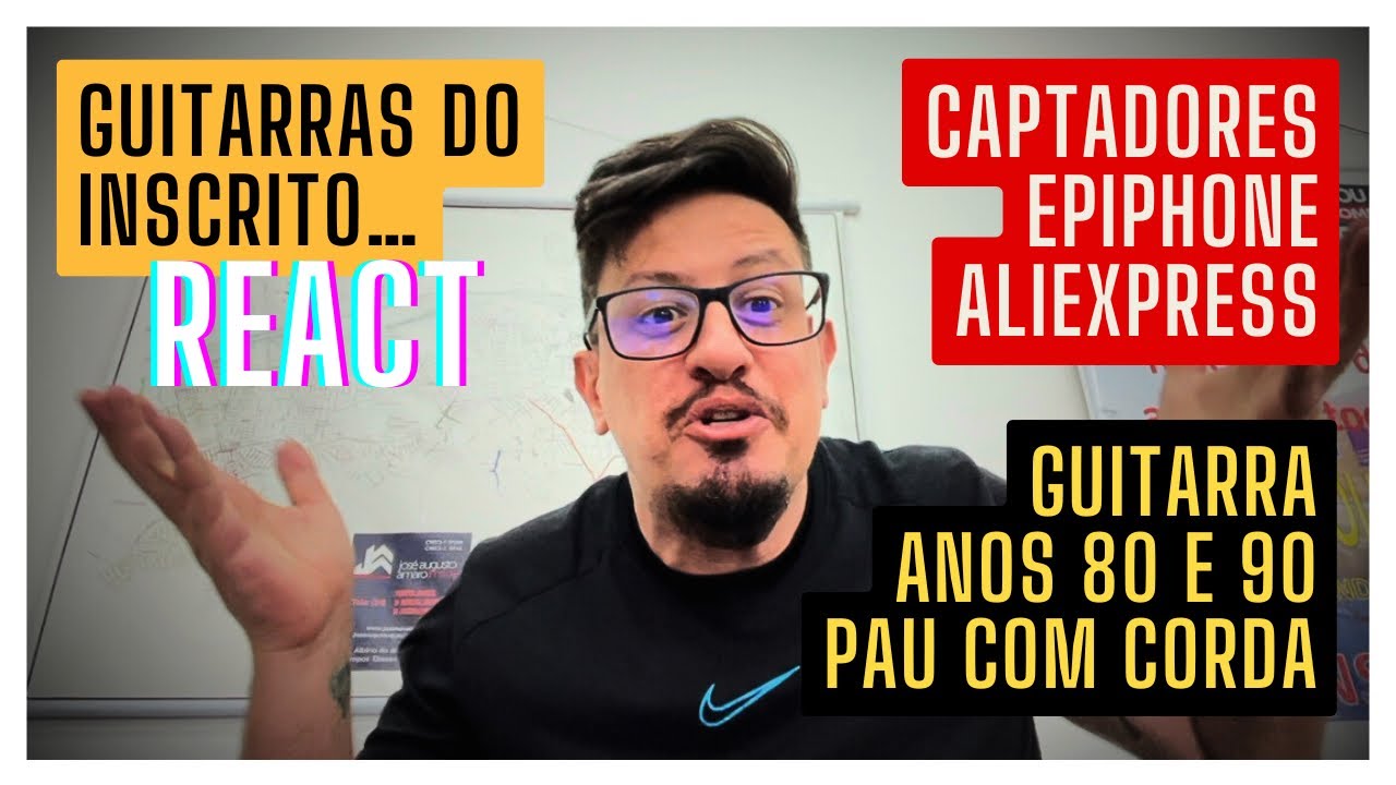 GUITARRA DAS ANTIGAS DO INSCRITO - REACT 02 - Jennifer e Strinberg Les Paul - YouTube