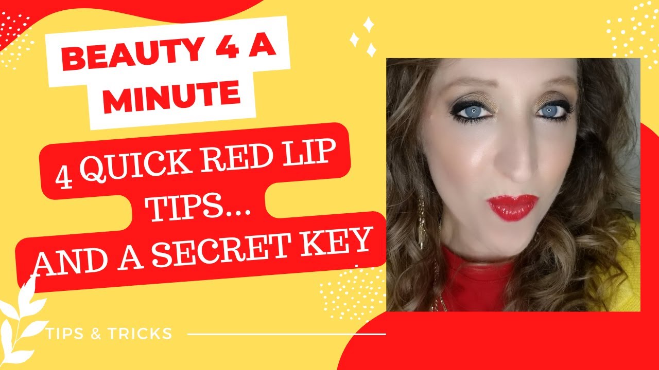 My 4 Red Lips Tips to Achieving Your Best Red Lips and the KEY to ...