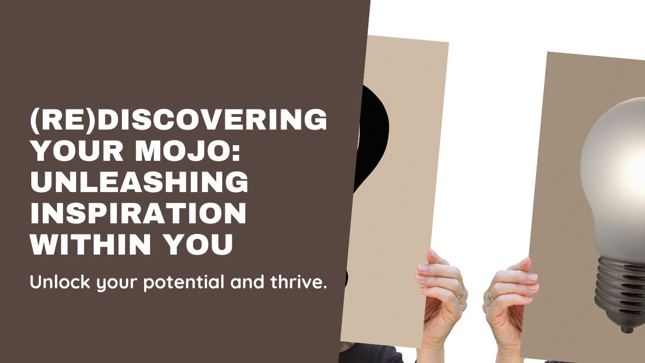 Lost My Mojo: Here's How I'm Getting It Back - YouTube