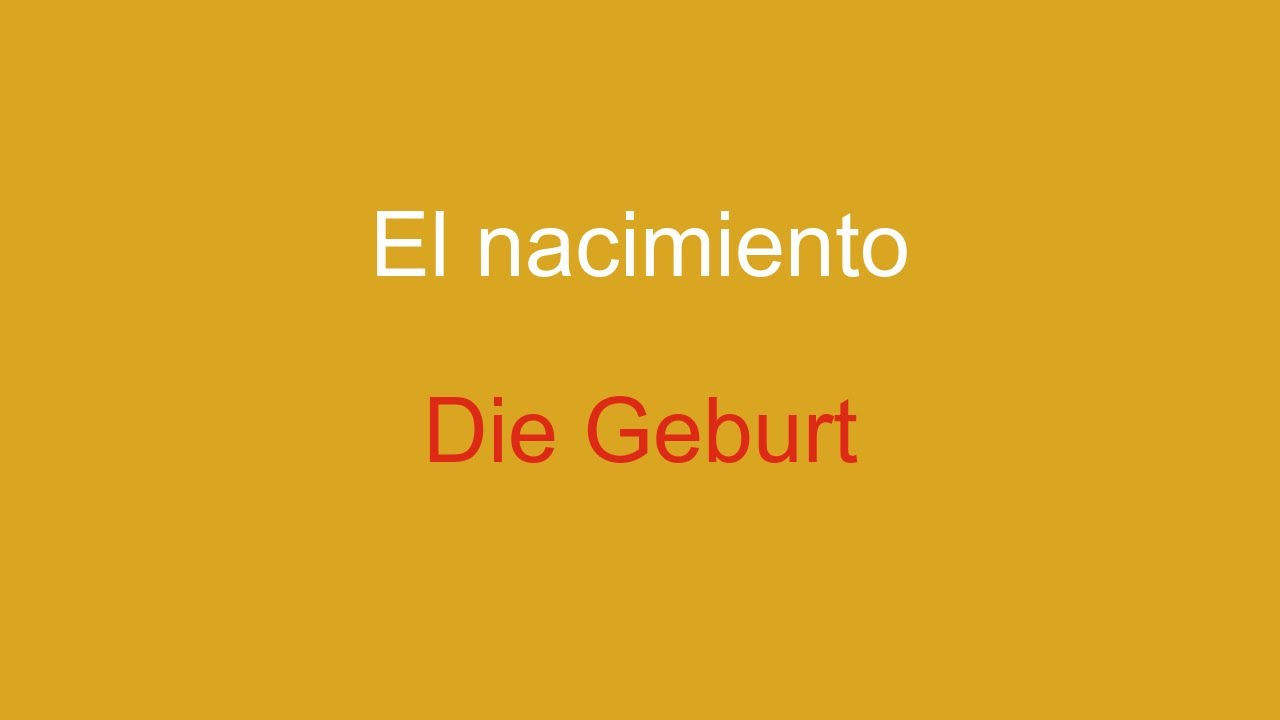 Aprende alemán 50 palabras de vocabulario básico - YouTube