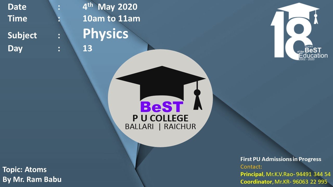 04-05-20 Online Physics - YouTube