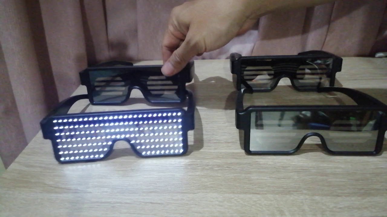 Kacamata virtual led fashion - YouTube