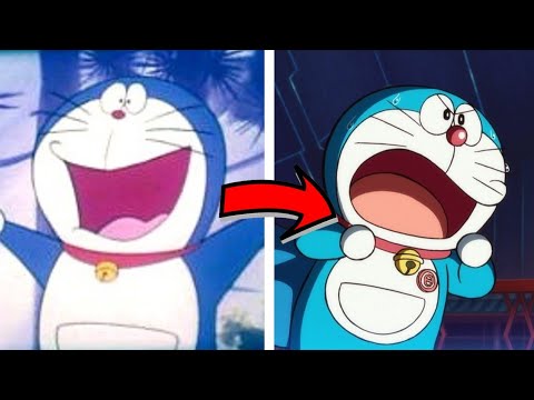 EVOLUCION EN EL DISEÑO DE LOS PERSONAJES DE DORAEMON | P.1 @jcc9537 ...