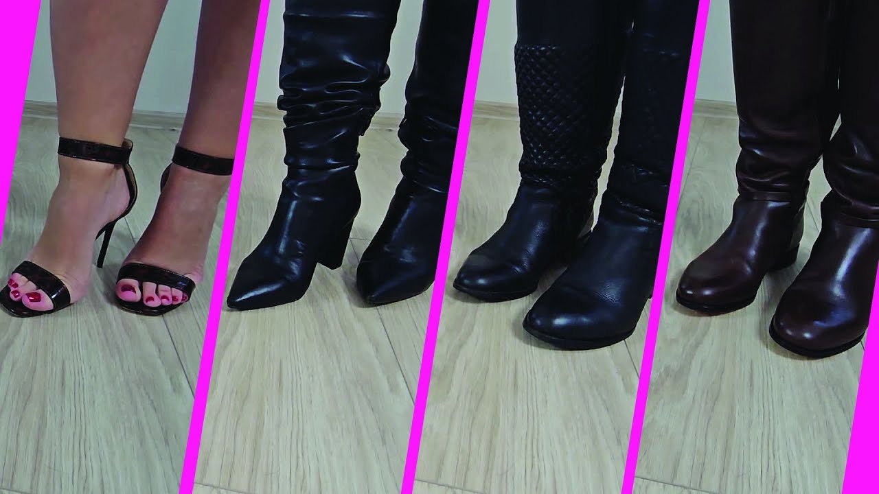 Toe Tapping in 4 Pairs of Shoes Preview - YouTube
