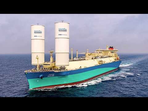 Revolution on the High Seas: Meet the Fujin Sailor, the World's First Wind-Powered LNG Carrier!