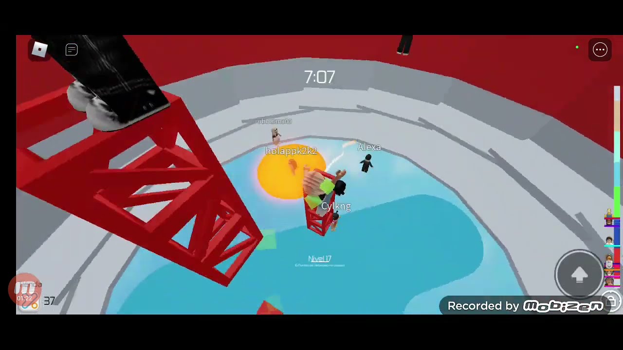 intentando pasar una torre en towe of hell /Maria_Roblox - YouTube