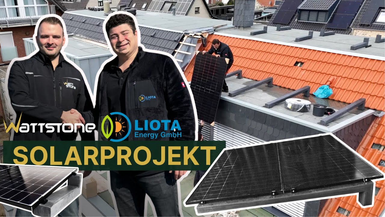 Wattstone & Liota Energy Solarprojekt | 12,8 kWp PV-Anlage - YouTube