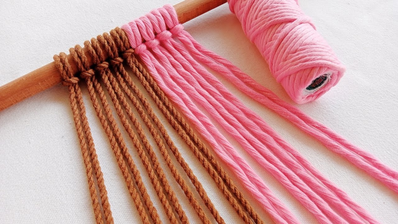 Simple Macrame Knots & Sennits Tutorial / Easy Diy Basic Macrame Knots ...