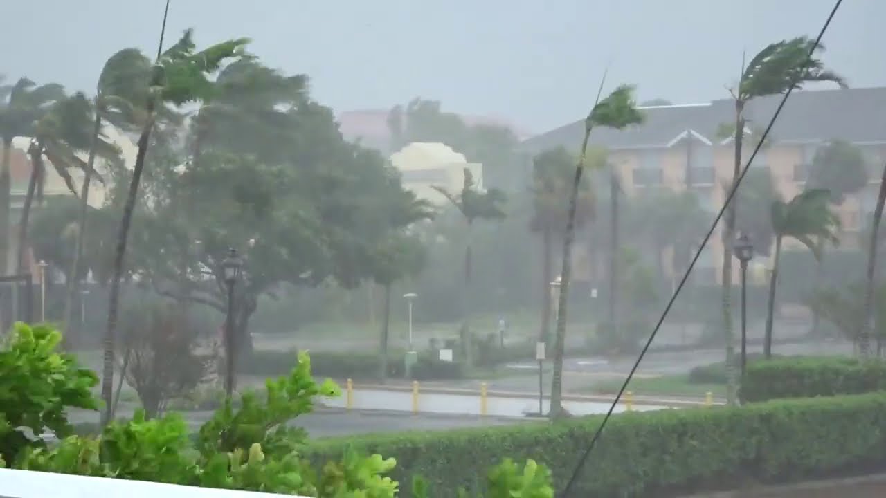 Hurricane DEVASTATES Panama City- Extreme 4K Video of Category 5 ...