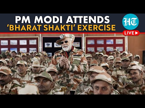 LIVE | PM Modi Witnesses Integrated Tri-Services Firepower At Exercise Bharat Shakti in Pokhran