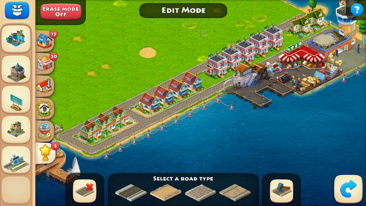 Township design level 20-25 - YouTube