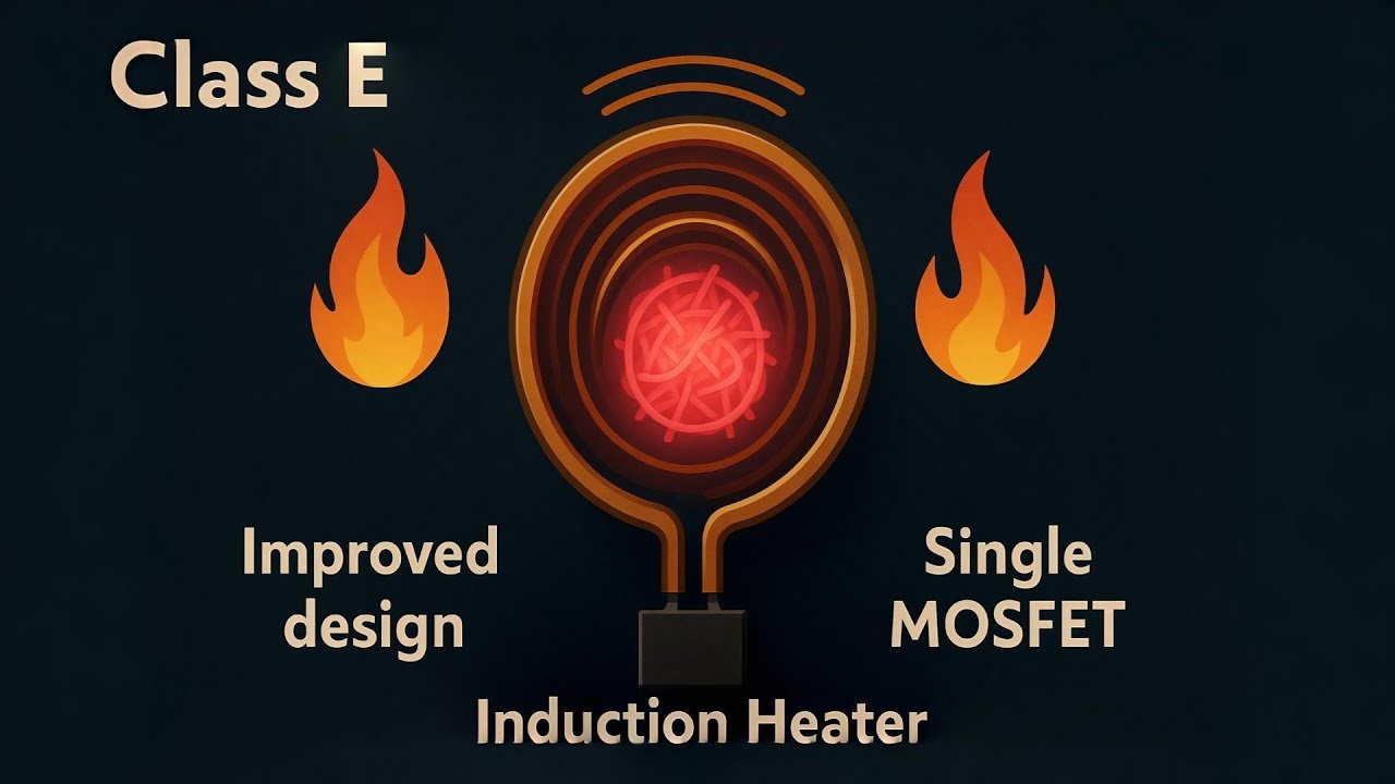 DIY Single MOSFET / IGBT Induction Heater. Ultimate Setup !!! Part 3 ...