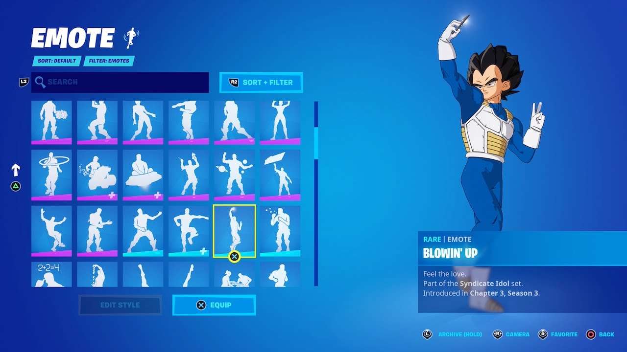 Dragon Ball Super VEGETA Dances to all FORTNITE Dance Emotes! - YouTube
