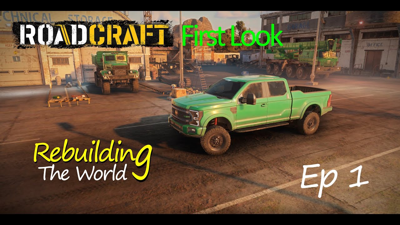 Rebuilding the World: My First Look at RoadCraft | Ep 1 - YouTube