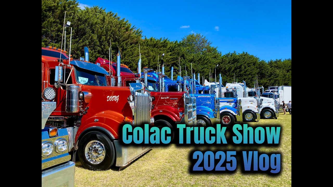 Colac Taken Over By Trucks! - Colac Truck Show 2025 - YouTube