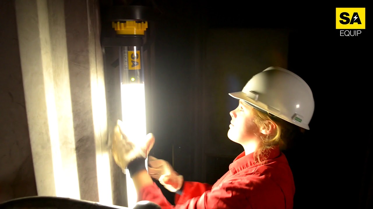 SA Lumin EX LED Emergency Worklight Production Application - YouTube