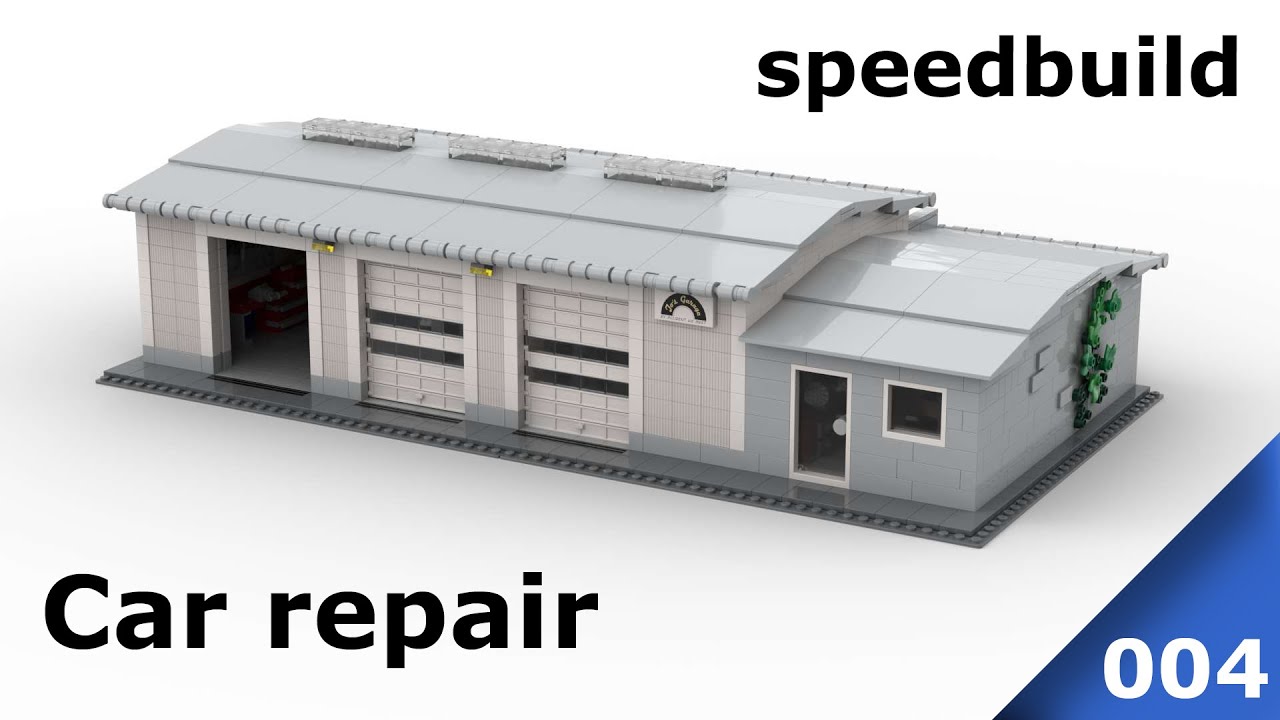 LEGO® MOC car repair | speedbuild 004 - YouTube