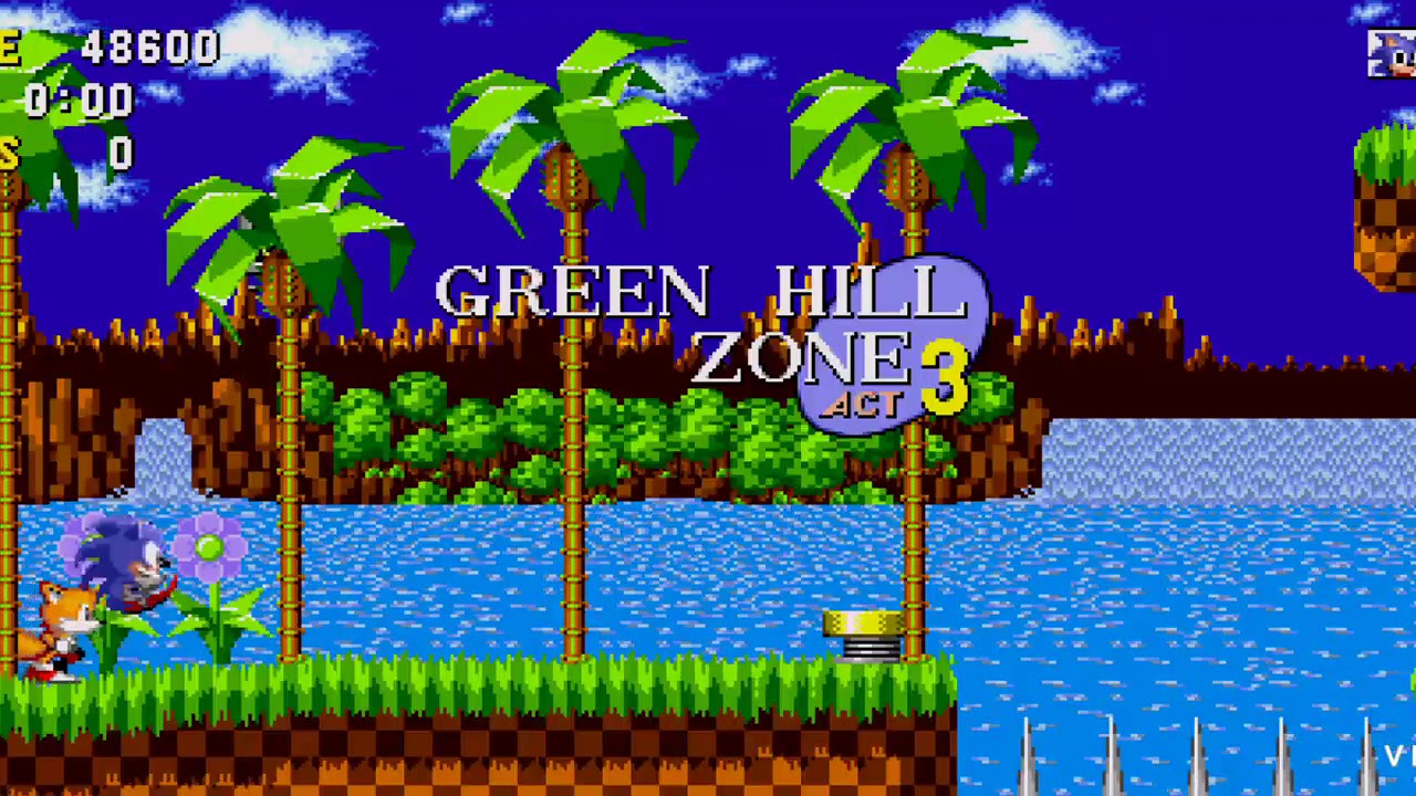 sonic 1 walkthro part 1 - YouTube