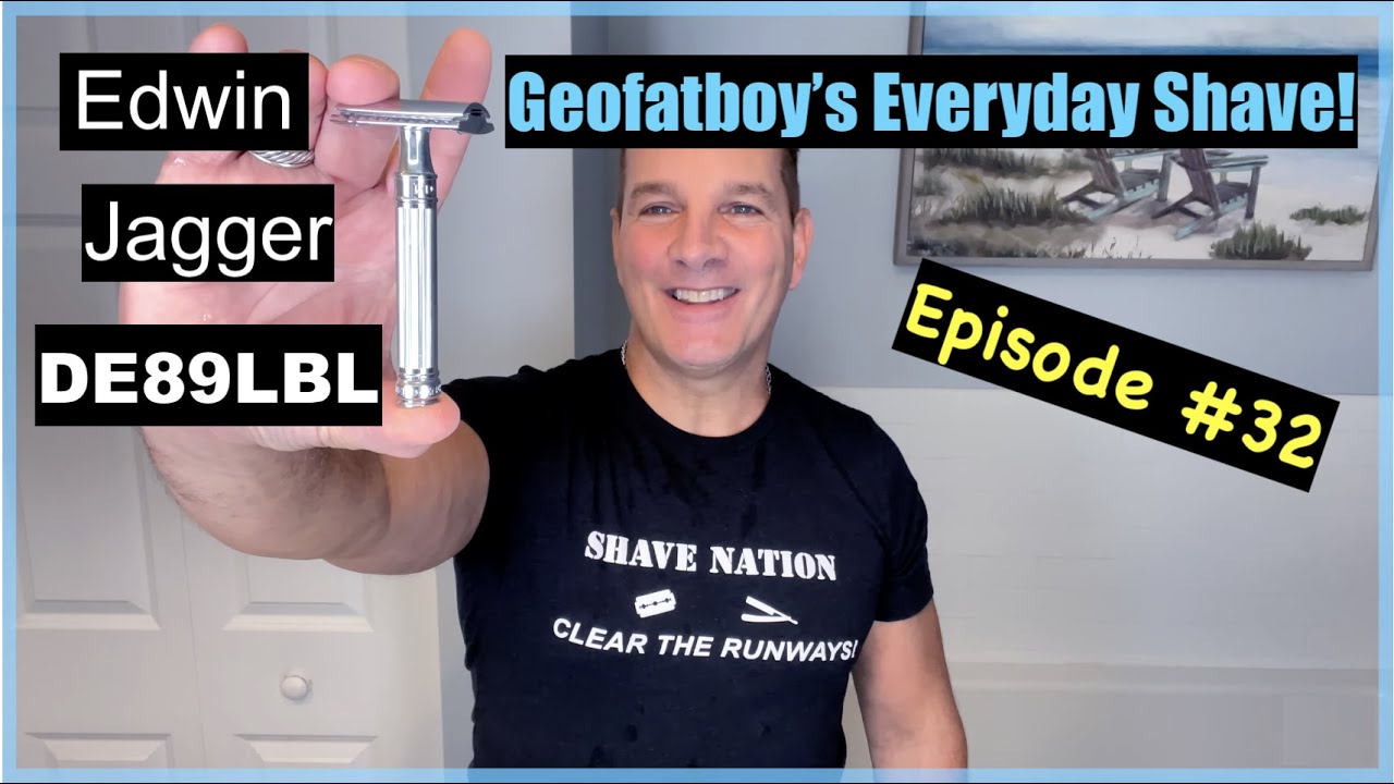 Edwin Jagger DE89LBL Everyday Shave #32 - YouTube
