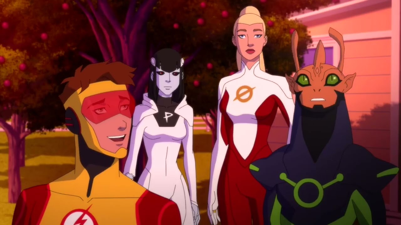 Young Justice Legion Of Super Heroes Say Goodbye To Conner - YouTube