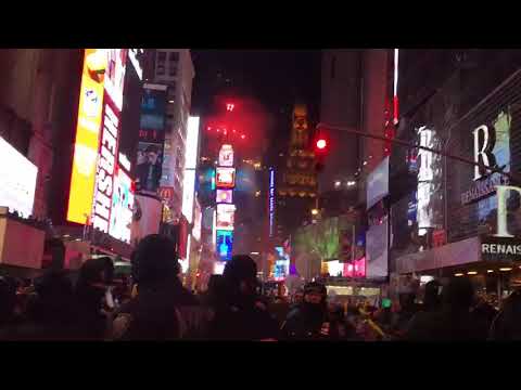2017－2018 Times Square Ball Drop - YouTube