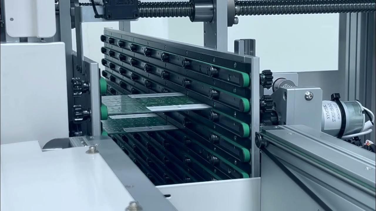 SBL-820A AUTOMATIC BUFFER STOCKER - YouTube