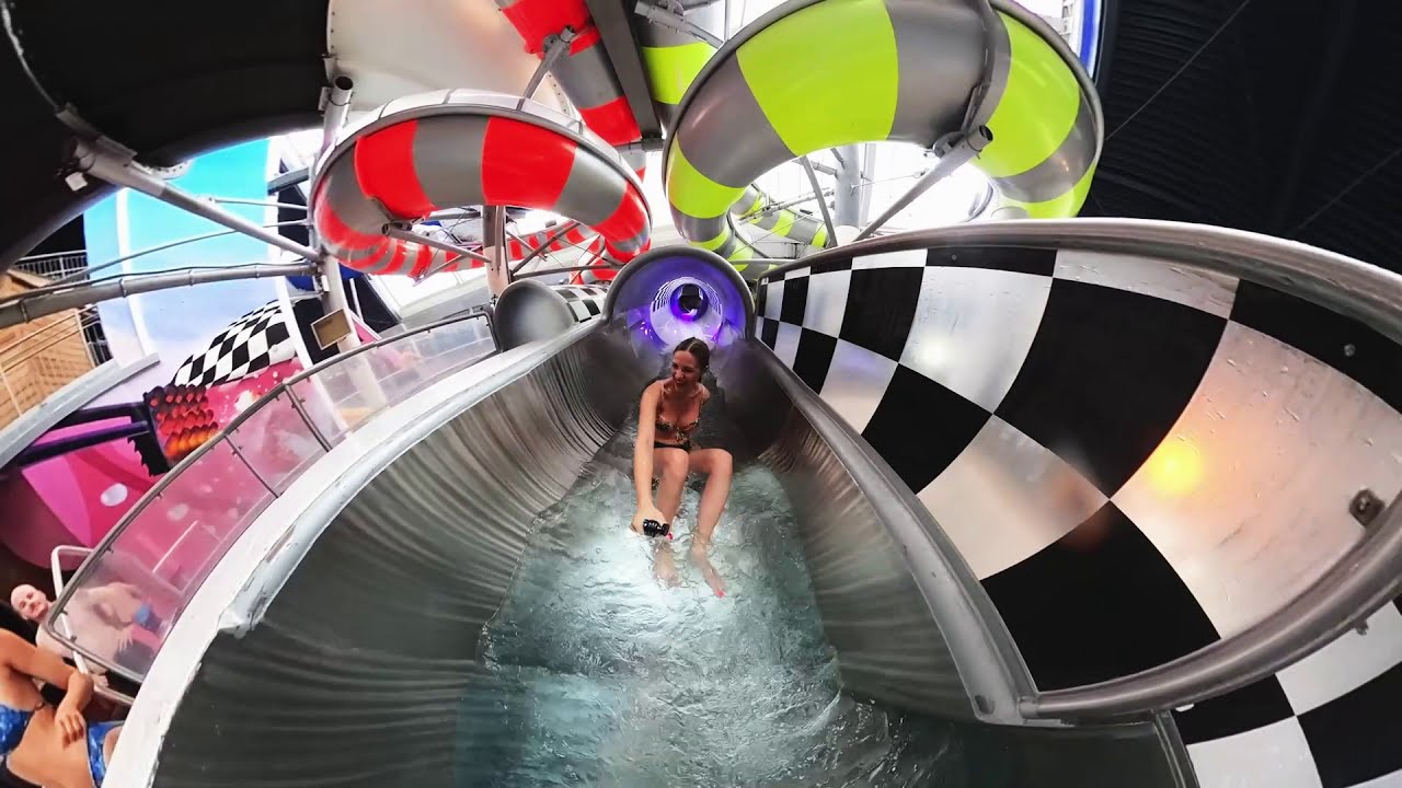 Rutschen-Onride durch Europas größte Rutschenwelt | Therme Erding ...