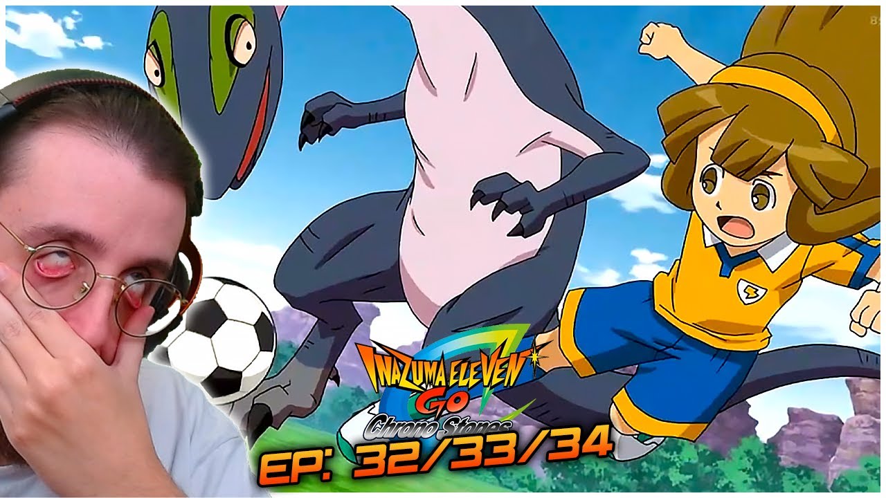 SA DRIBBLE DES VÉLOCIRAPTOR - INAZUMA ELEVEN GO CHRONO STONES EPISODE ...