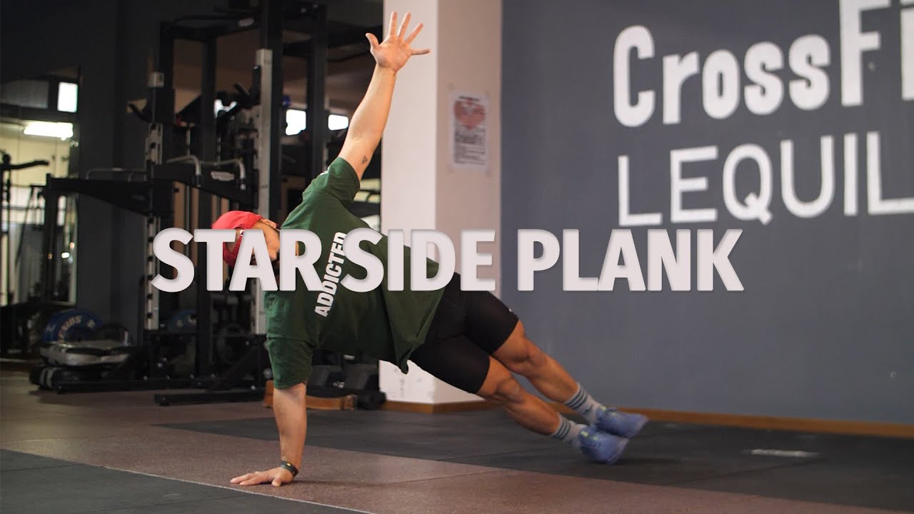 Star side plank - YouTube