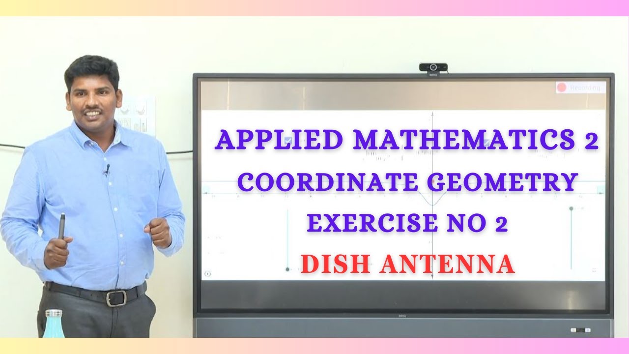 applied mathematics 2 | dish antenna |coordinate geometry | exercise no ...