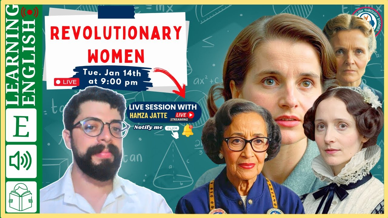 Learn English Through Listening🔥 | LIVE PRACTICE | Revolutionary Women ...