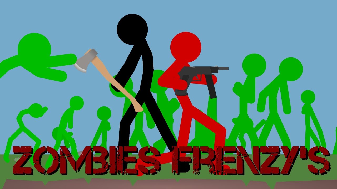 "Zombies Frenzy's" | Zombie Apocalypse Part 2 | Stickman animation ...