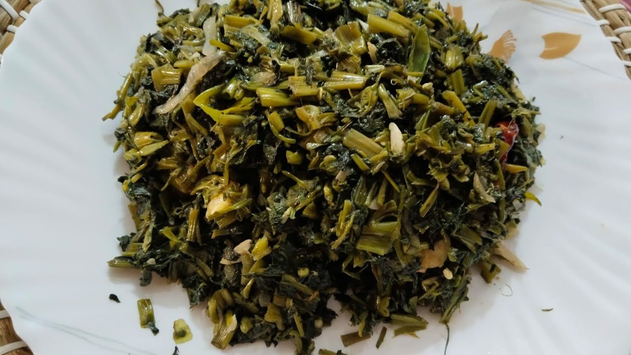 কলমি শাক ভাজি।How to make Kalmi sakh bhaji।। - YouTube