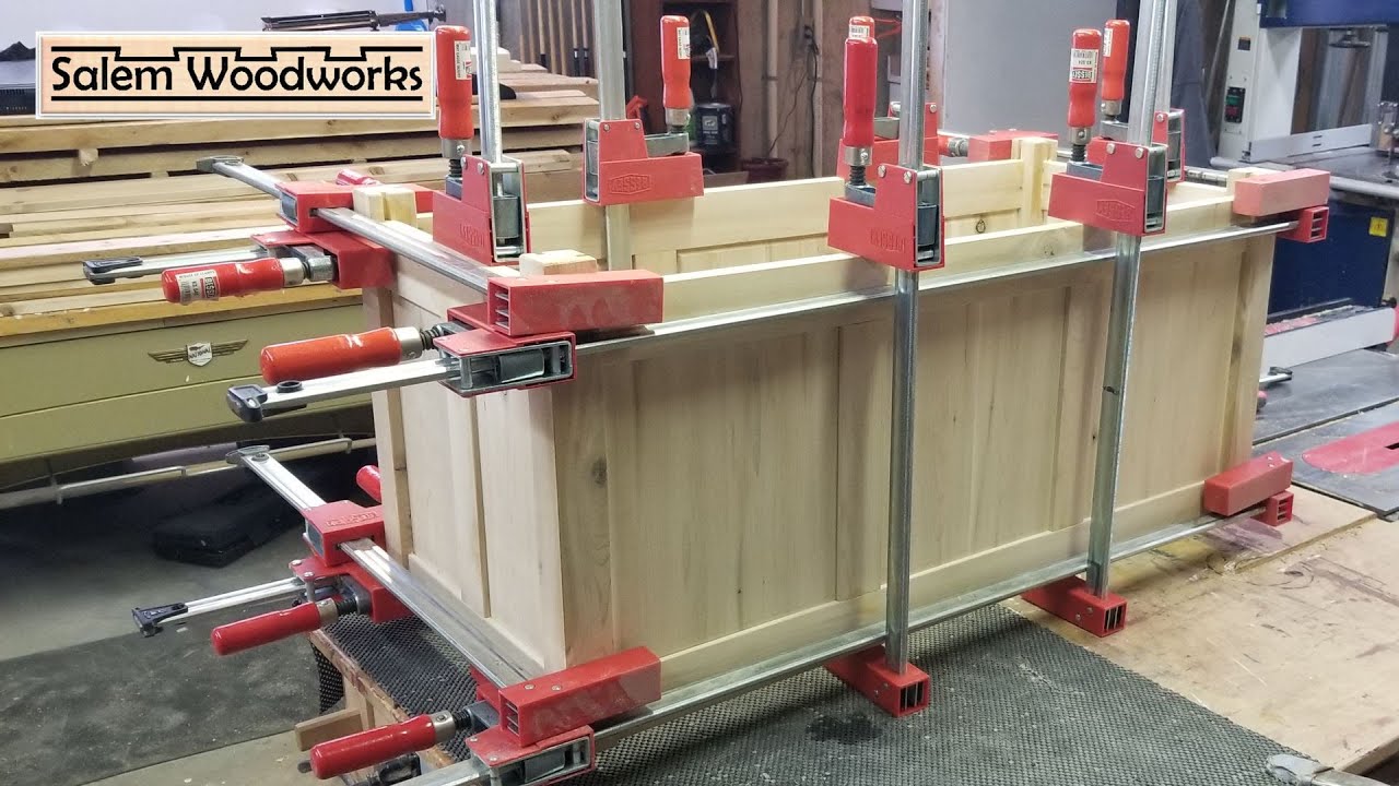 Building a cedar chest - solid wood, frame-and-panel - YouTube