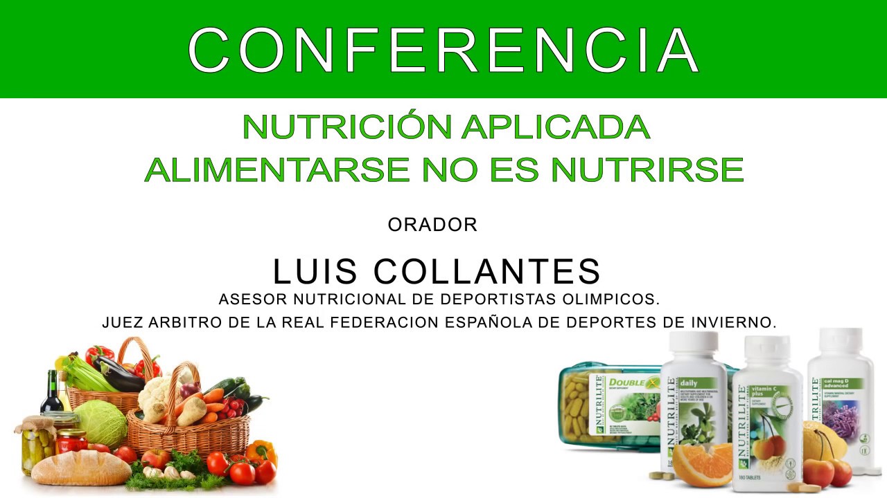 Alimentarse no es nutrirse. Conferencia NUTRICIÓN 2.0 (Luis Collantes ...