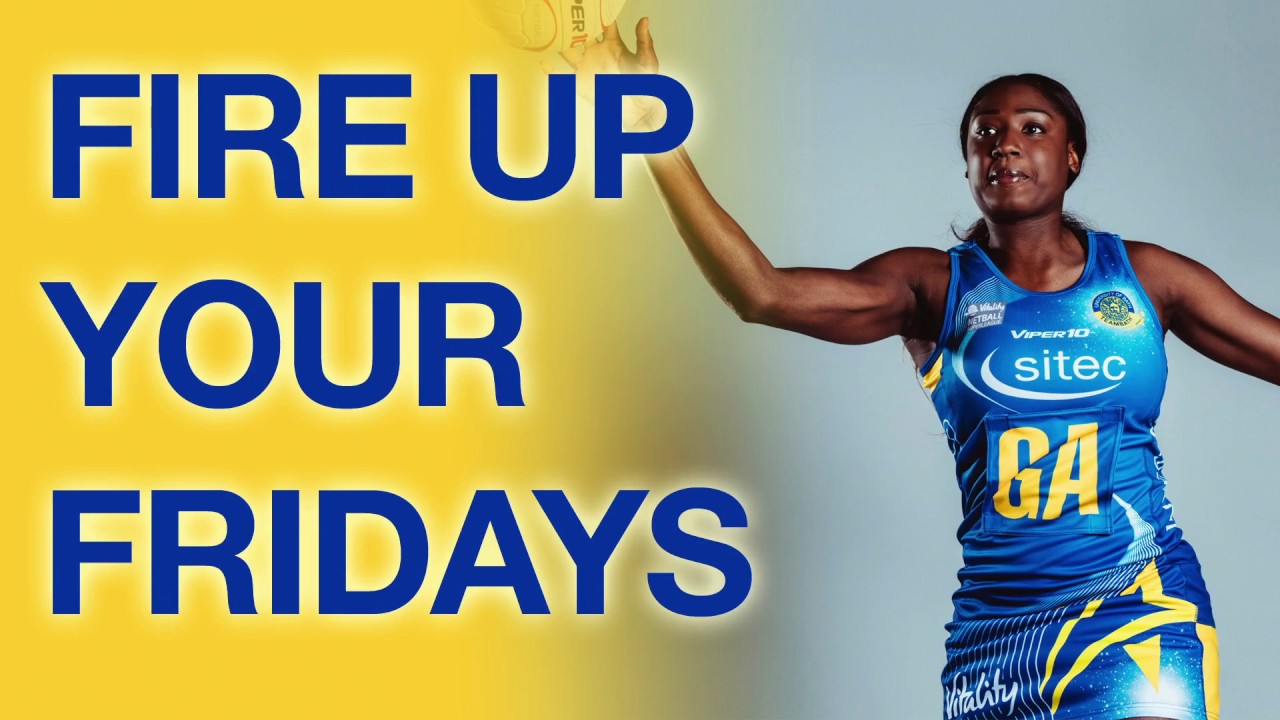 Fire Up Your Fridays with Team Bath Netball! - YouTube