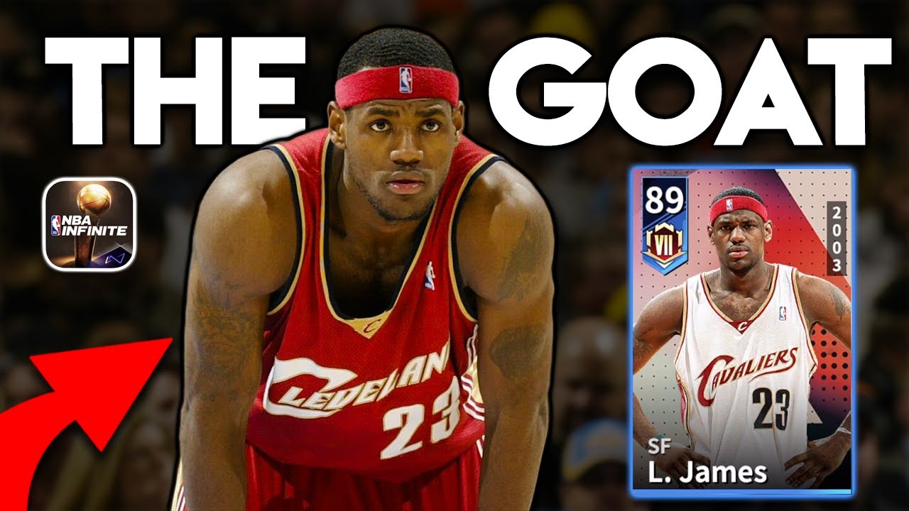 Rookie Lebron has INSANE aura on NBA Infinite - YouTube