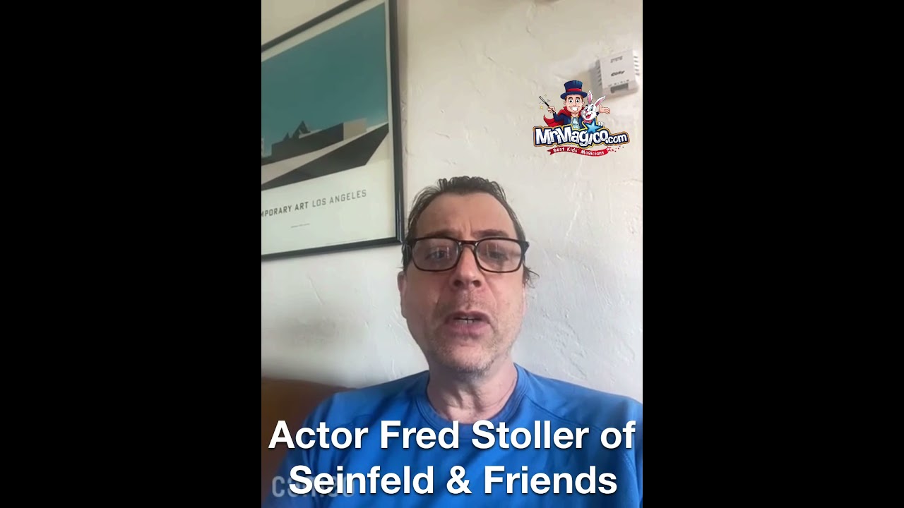 Actor Fred Stoller of Seinfeld & Friends Loves Mr Magico - YouTube